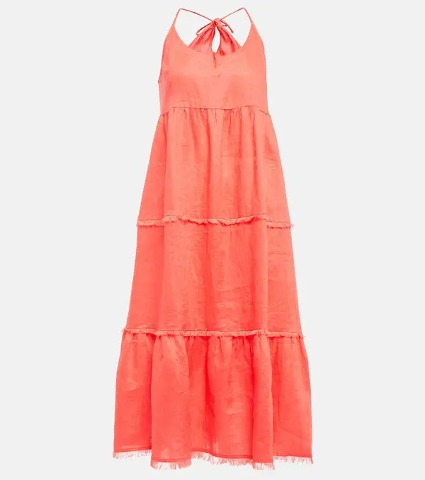Heidi Klein Maxi Dress - Orange