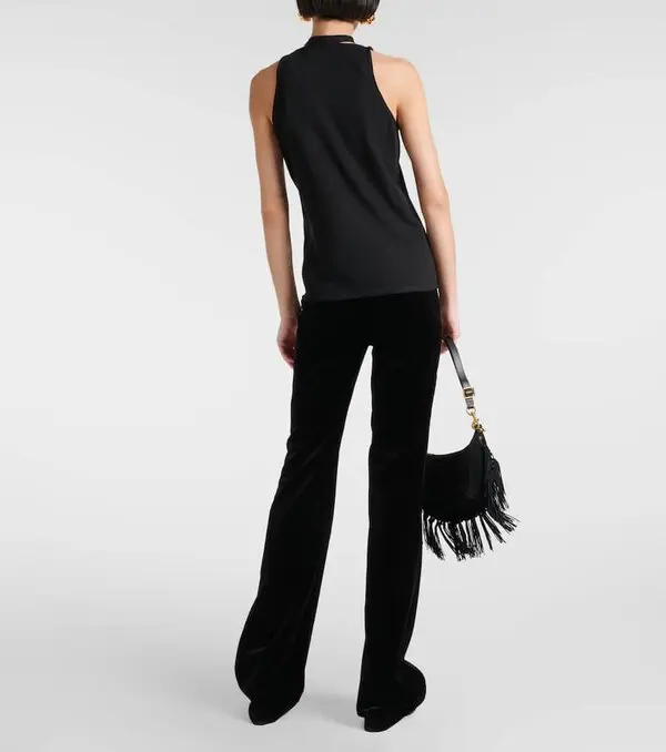 Dorothee Schumacher V-neck Tank Top With Tassel Detail