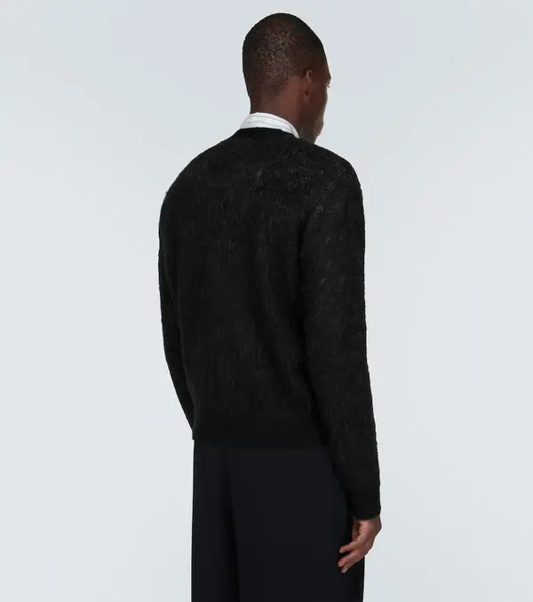 Amiri Logo Wool Blend Sweater