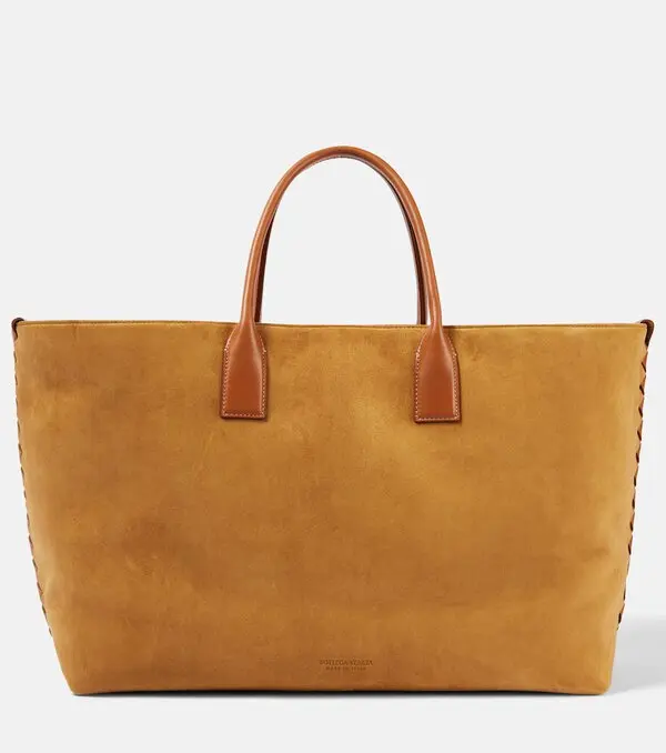 Bottega Veneta Cabat Large Suede Tote Bag