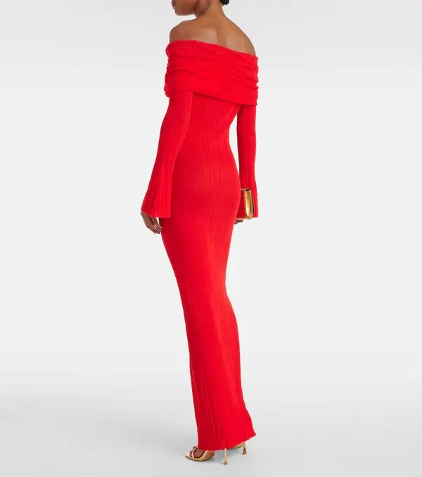 AYA MUSE Off-shoulder Maxi Dress