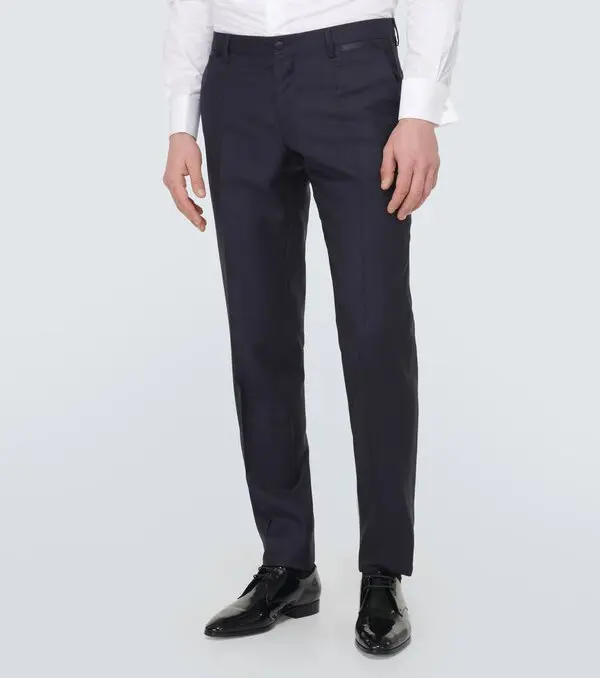 Dolce & Gabbana Wool And Silk-blend Suit