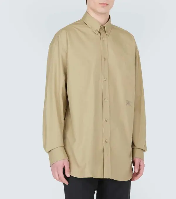 Burberry Ekd Cotton Oxford Shirt