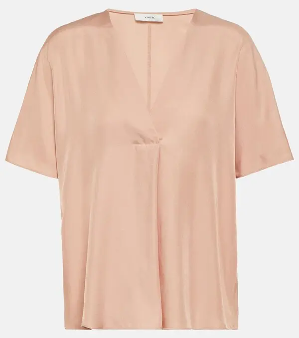 Vince Silk-blend Top