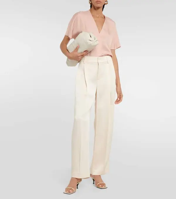Vince Silk-blend Top