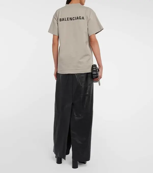 Balenciaga Logo Cotton T-shirt