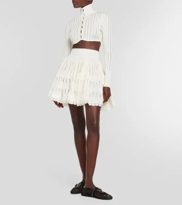 Alaïa Crinoline Mini Skirt