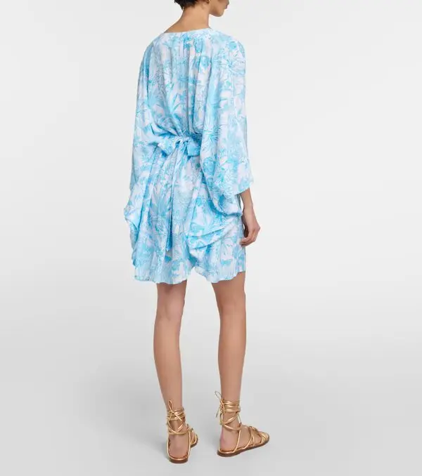 Melissa Odabash Grace Floral Minidress