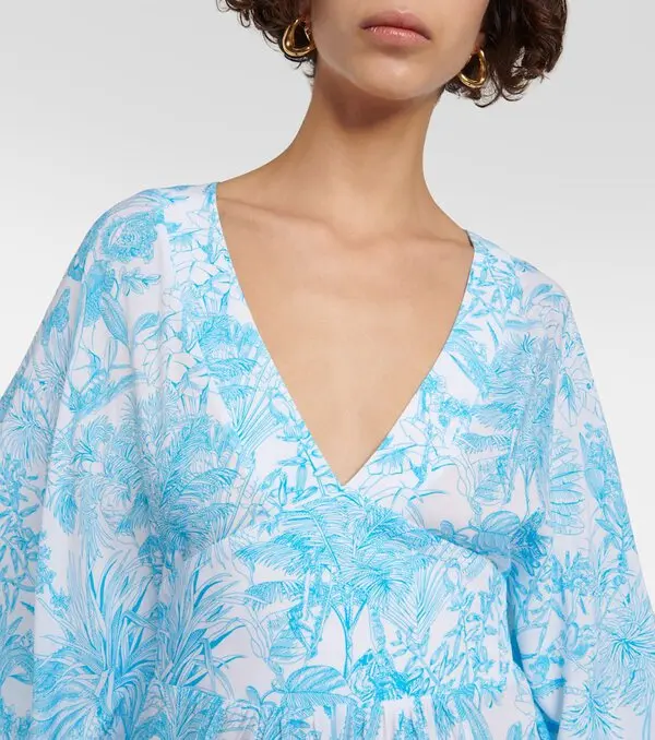 Melissa Odabash Grace Floral Minidress