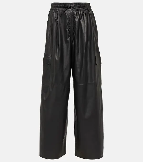 YVES SALOMON Leather Pants