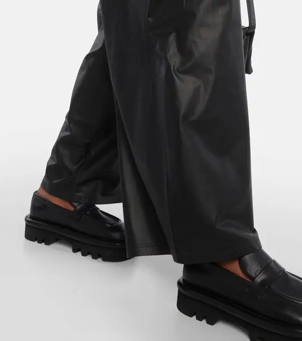 YVES SALOMON Leather Pants