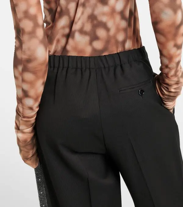Acne Studios Mid-rise Wide-leg Pants