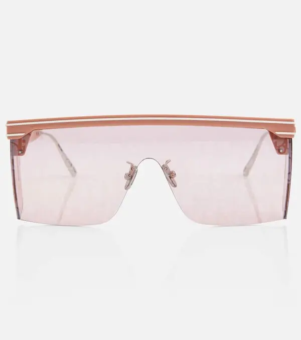 Dior Diorclub M1u Flat-brow Sunglasses - Pink
