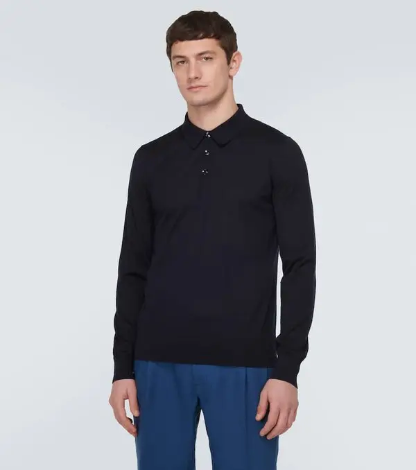 Dolce & Gabbana Cashmere Polo Sweater