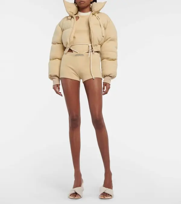 DIDU Cutout Fleece Bodysuit