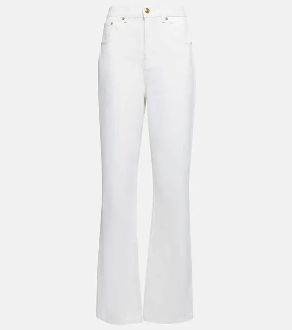 Tory Burch Mid-rise Straight Jeans