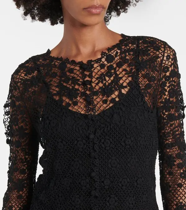 Polo Ralph Lauren Layered Cotton Lace Top