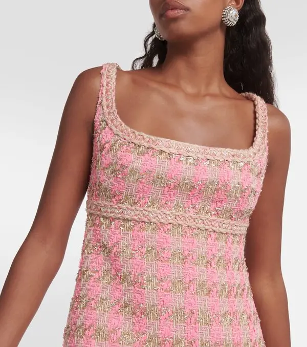 Giambattista Valli Tweed Minidress