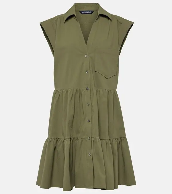 Veronica Beard Trisha Tiered Mini Dress