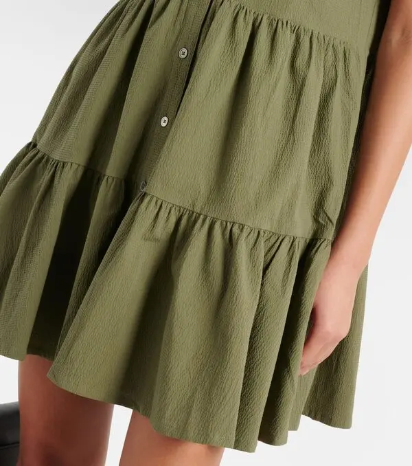 Veronica Beard Trisha Tiered Mini Dress