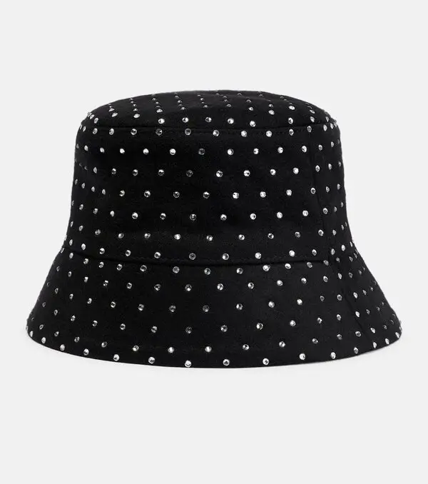 Ruslan Baginskiy Embellished Wool Bucket Hat