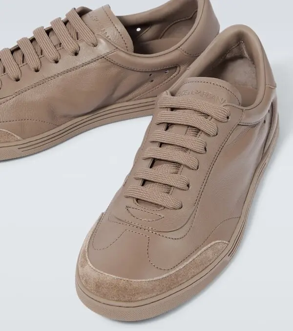 Dolce & Gabbana Saint Tropez Leather Sneakers