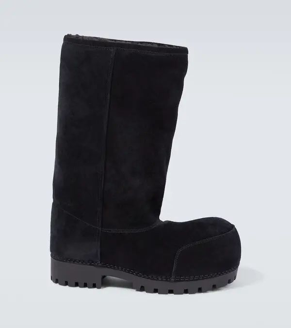 Balenciaga High Suede Boots