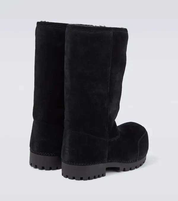 Balenciaga High Suede Boots