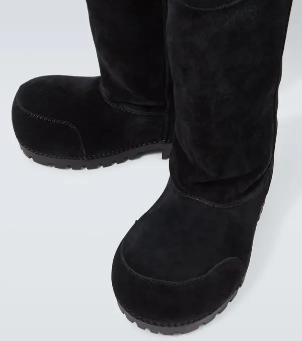 Balenciaga High Suede Boots