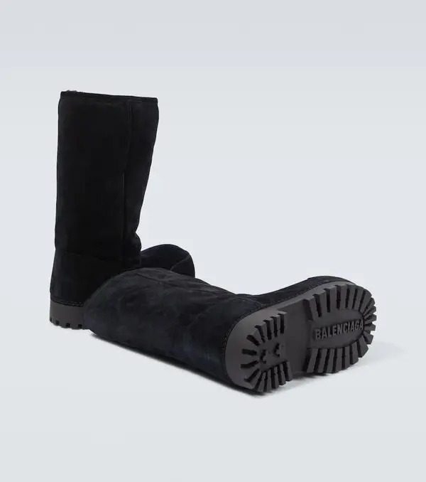 Balenciaga High Suede Boots