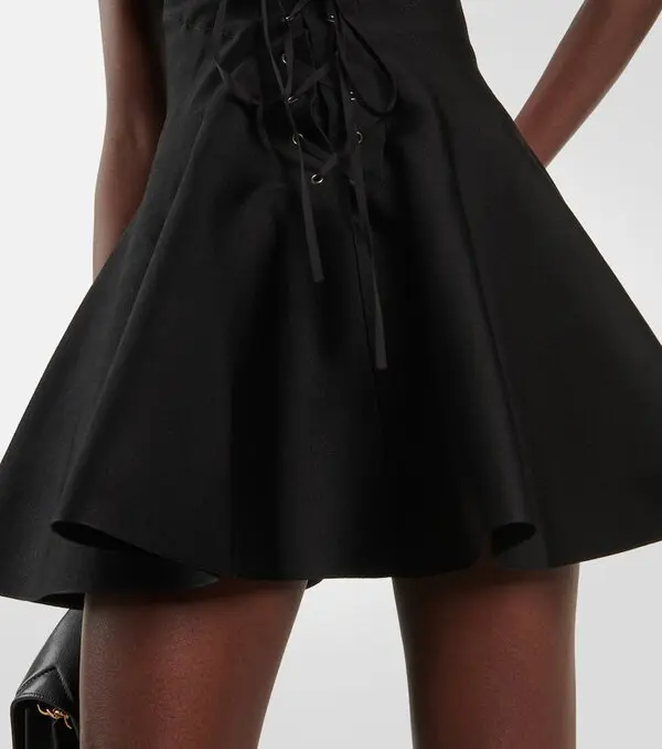 Alaïa Pleated Mini Skirt