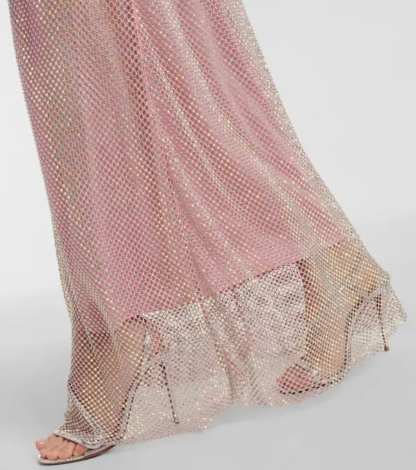 Sportmax Embellished Mesh Gown