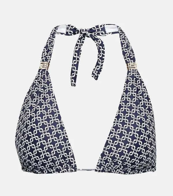 Melissa Odabash Grenada Bikini Top - Blue