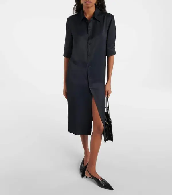 JIL SANDER Viscose Shirt Dress