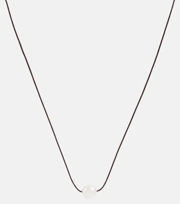 SOPHIE BUHAI Emilie Choker With Freshwater Pearl - White