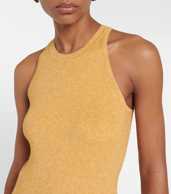 Isabel Marant Merry Ribbed-knit Top