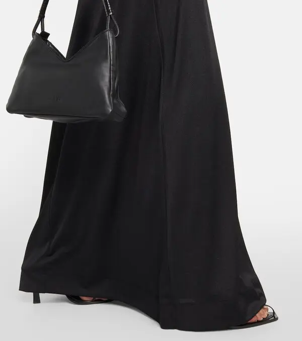 GANNI Crepe Jersey Maxi Dress