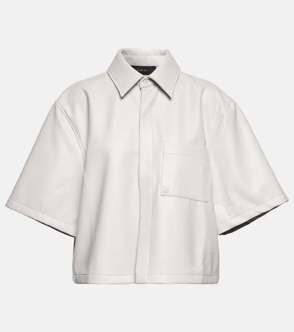 Amiri Cropped Overshirt