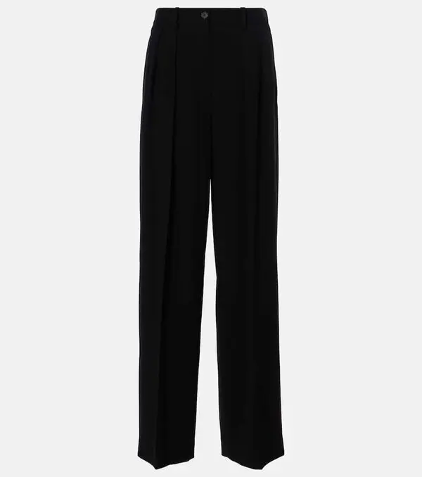 THE ROW Igor Wide-leg Wool-blend Pants