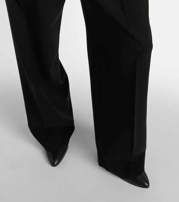 THE ROW Igor Wide-leg Wool-blend Pants