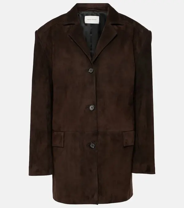 Magda Butrym Oversized Suede Jacket