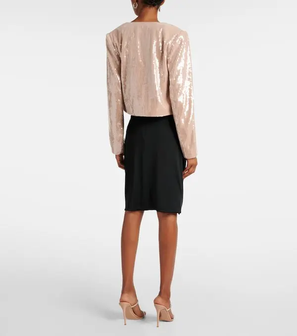 SELF-PORTRAIT Sequined Jacket