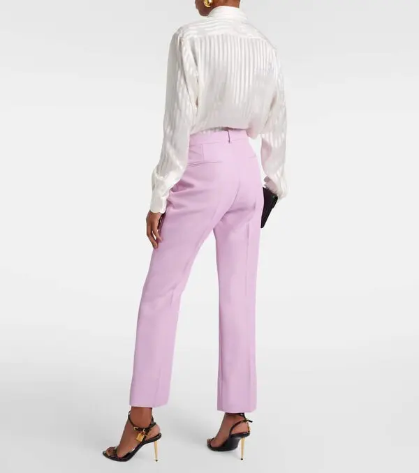TOM FORD Wool-blend Slim Trousers