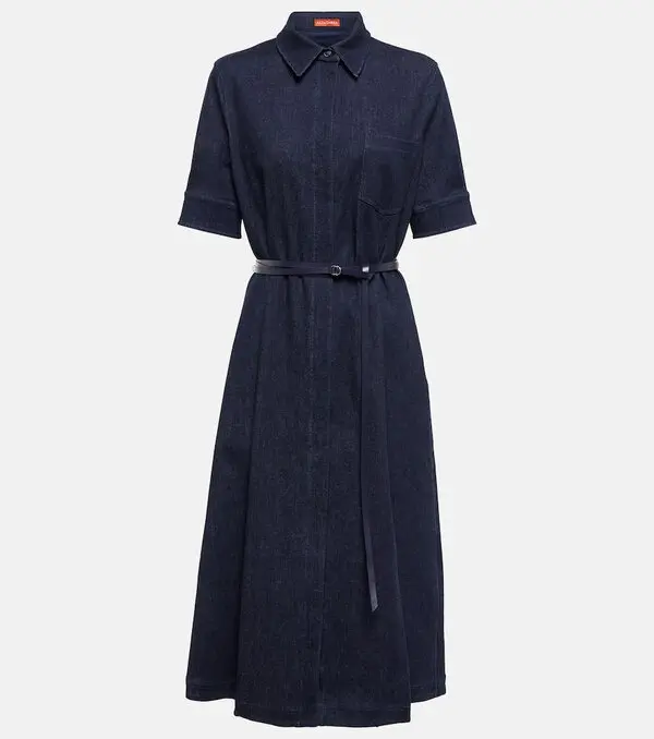 Altuzarra Kieran Denim Midi Dress