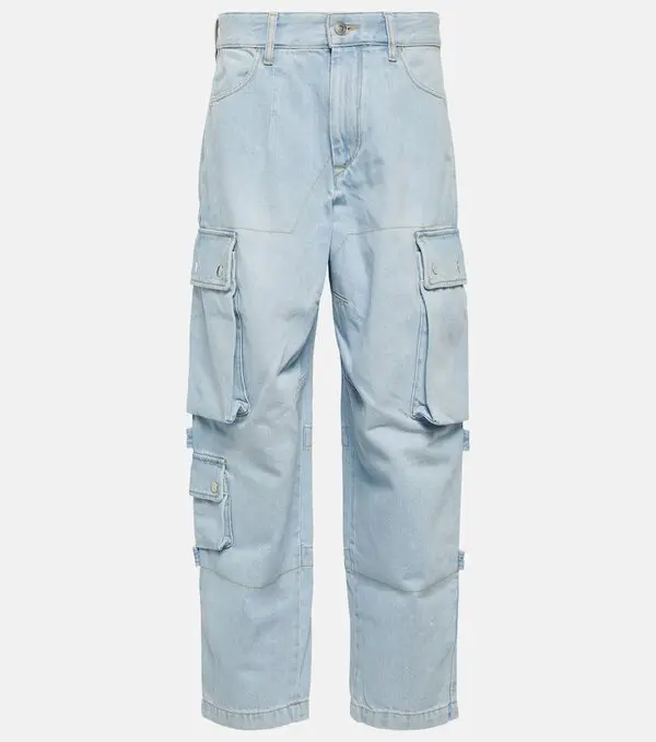 Isabel Marant Étoile Elore Denim Cargo Pants