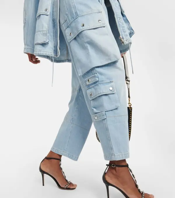 Isabel Marant Étoile Elore Denim Cargo Pants