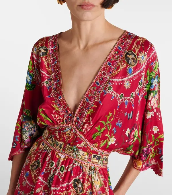 Camilla Printed Maxi Dress - Multicoloured