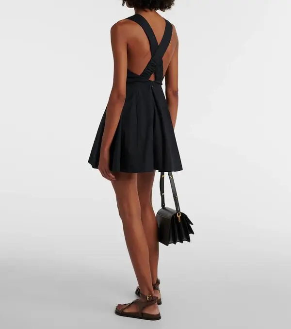 Staud Mini Teresa Cotton Minidress