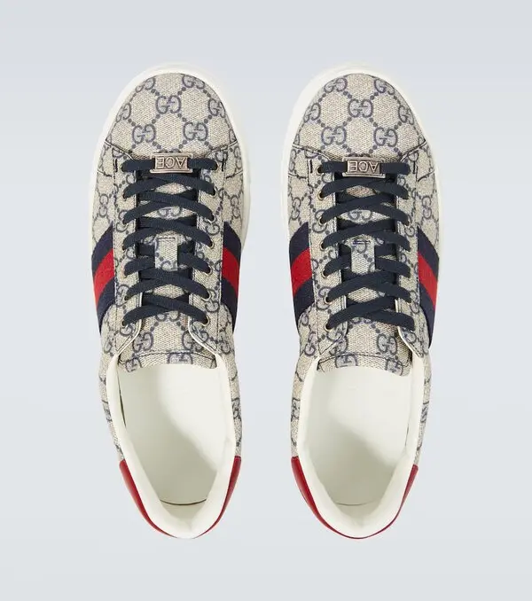 Gucci Ace Canvas Sneakers