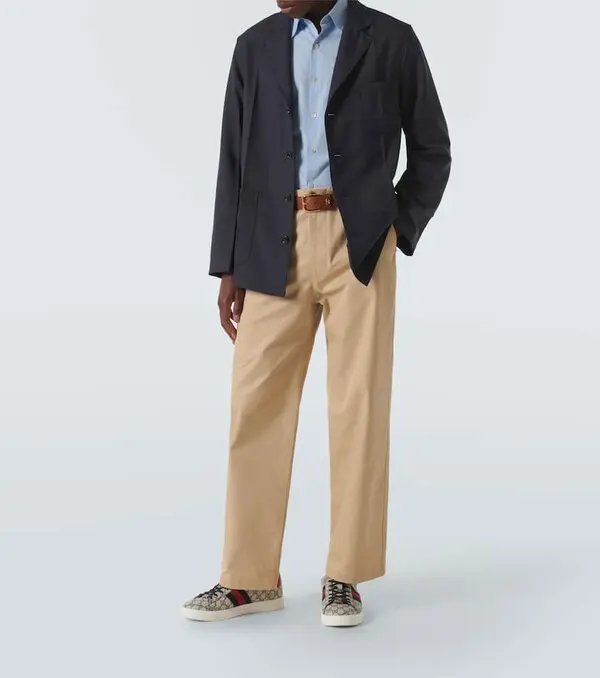 Gucci Ace Canvas Sneakers